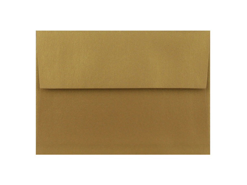 25 PACK - A6 METALLIC ENVELOPE: Antique Gold – Pacific Paper Co.